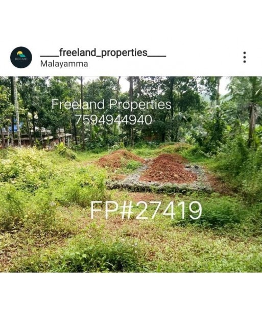 6.5 Cent Land with House Plan Malayamma Calicut